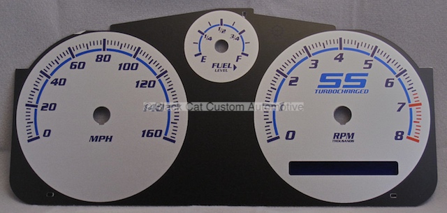 Black Cat Custom Automotive - Cobalt - Cobalt SS Gauge Faces - LED ...